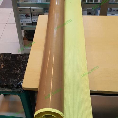 Jual kain teflon pakai Lem 0.8mm x 50 meter / kain teflon ptfe Rollan - Jakarta Barat - Bintang ...