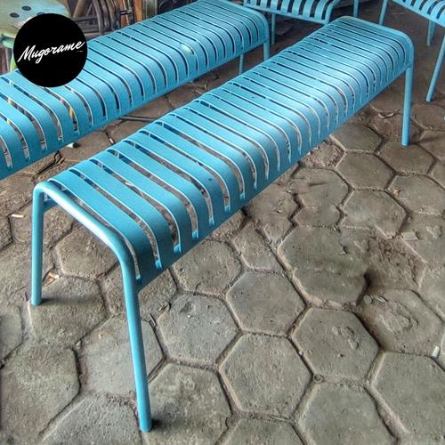Jual kursi outdoor bench besi - Kota Yogyakarta - Mugorame Studio ...