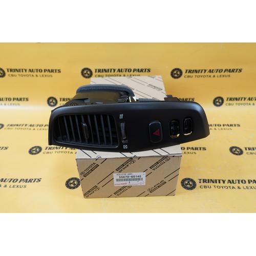 Jual panel kisi kisi AC tengah kanan land cruiser VX100 55670-60140 ...