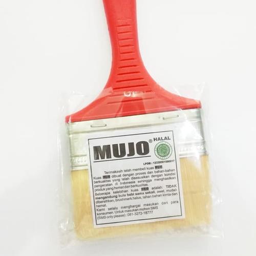 Jual Kuas HALAL 3 inch / Kuas Tanpa bulu babi / Kuas Cat Serbaguna ...