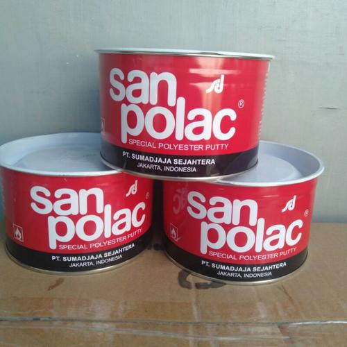 Jual Sanpolac 1kg + Obat Dempul besi Mobil Motor - Bubble Wrap - Kab ...