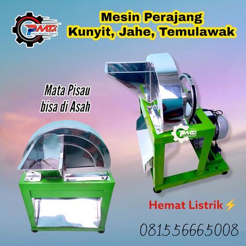 Jual Mesin Rajang Kunyit Jahe Temulawak - Alat Pemotong Perajang Rempah ...