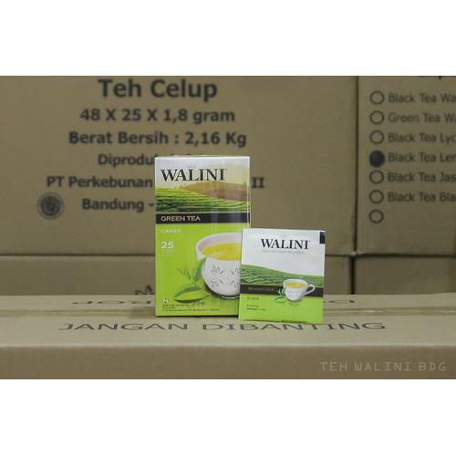 Jual Teh Walini GreenTea 25s Kemasan Amplop/ TeaBag - Kota Bandung ...