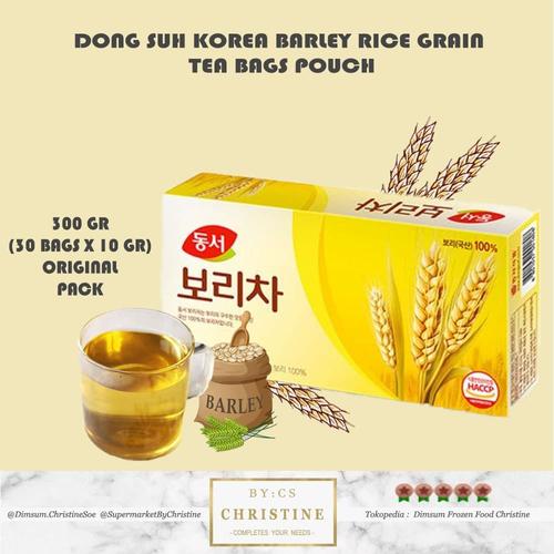Jual BARLEY TEA KOREA DONG SUH KOREAN ROASTED BARLEY TEH 300 GR TEA ...