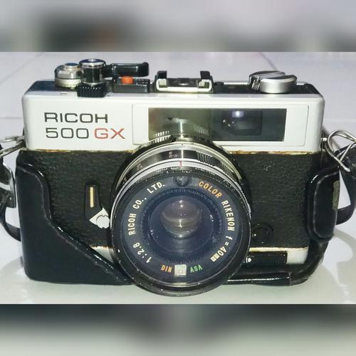 Jual Ricoh 500 GX Analog Film Camera Vintage Japan Kamera - Kota ...