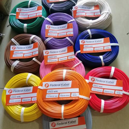 Jual Kabel jumper PCB jaringan serabut rambut per meter 5 warna 0,12mm ...