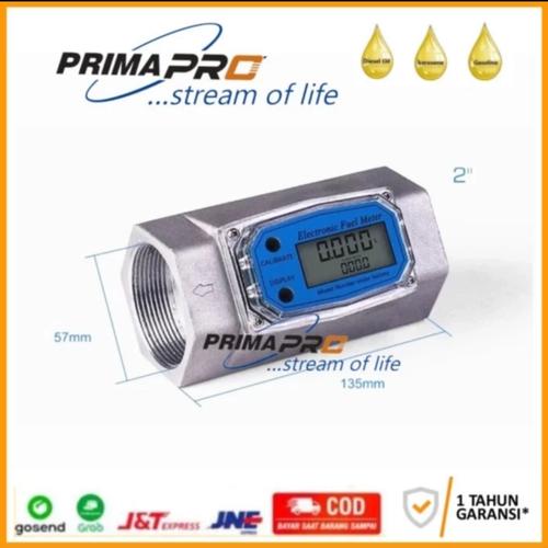 Jual digital flow meter turbine 2 inch Flow meter Solar/Air Digital 2 ...