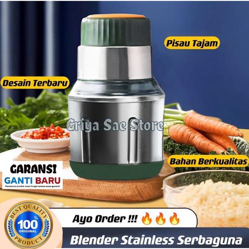Jual Blender Daging Chopper Stainless Penggiling Daging Multifungsi 1 ...