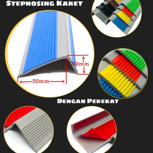 Jual Pengaman siku tangga | Step nosing karet | List tangga dengan ...