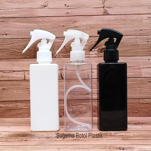 Jual Botol Spray Trigger 250ml Kotak Trigger Burung Pet Plastik Tebal - Botol Putih, Tutup Hitam ...