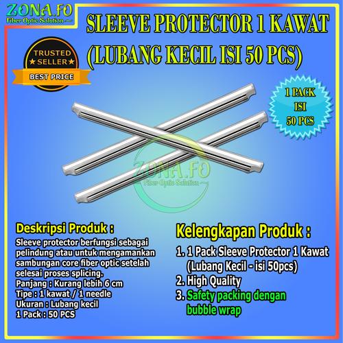 Promo Protection Sleeve Fiber Optic 1 Kawat 60mm 1 Pack / Sleeve ...