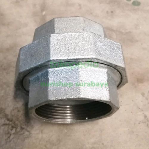 Jual Watermur 3" watermoor water mur union besi galvanis 3 inch - Kota ...