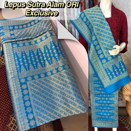 Jual Songket Lepus Warna Sutra Alam ORI Exclusive - Kota Palembang - aluna_ilhamsongket | Tokopedia