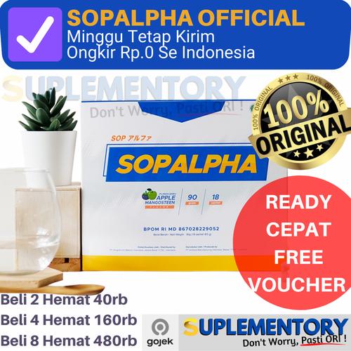 Promo SOPALPHA 1 Box 18 sachet Bioalpha SOP Bio Alfa Alpa Alpha sopalpa - SOP Alpha - Kota Depok ...