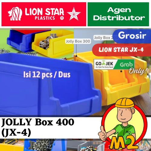 Jual Lion Star JX-4 JOLLY Box no.400 (Grosir / Instant) - Merah ...