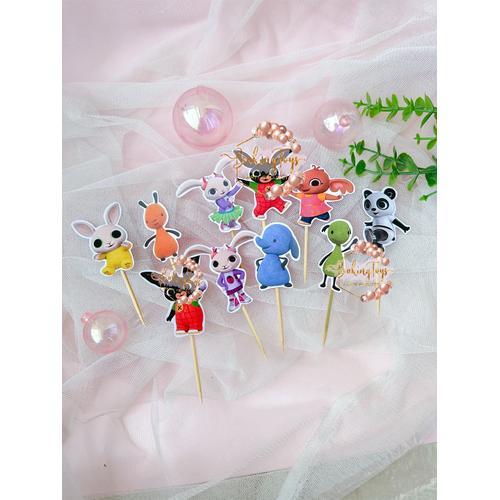 Jual Bunny Kelinci Topper Cupcake Birthday / Hiasan Kue Ulang Tahun ...