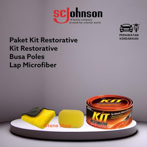 Jual Kit Paste Wax Restorative Car Heavy Duty Polish Body 225 ...