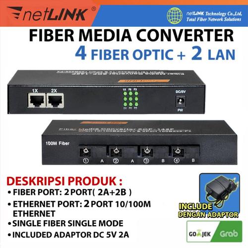 Jual Fiber media converter 4 FO - 2 LAN 10/100 6 FO - 2 LAN - 2 FO 2 ...