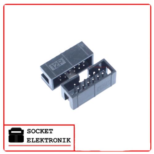 Jual IDC Box 2x6 12P Header Box 12 Pin - Kota Bandung - socket ...