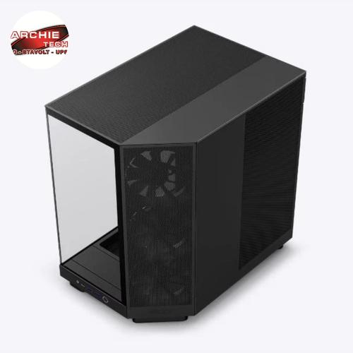 Jual Casing NZXT H6 FLOW Non PSU + 3 FAN PC Case ATX Support - Hitam ...