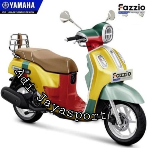 Jual backrack back rack atau rak belakang buat motor fazzio - Hitam ...