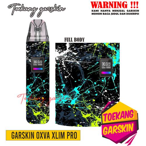 Jual stiker Garskin Oxva Xlim Pro skin wrap Sticker - blue - xlim v2 ...
