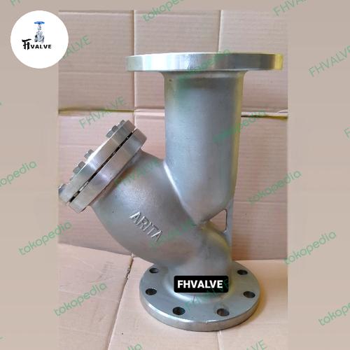 Jual Y Strainer 4" Inch Stainless SS304 Flange Jis 10K-100 - Kota ...