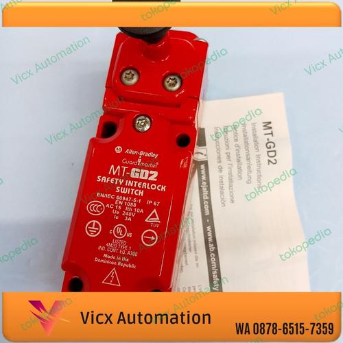 Jual JUAL ALLEN BRADLEY 440K-MT55063 MT-GD2 SAFETY INTERLOCK SWITCH - Jakarta Barat - Vicx ...