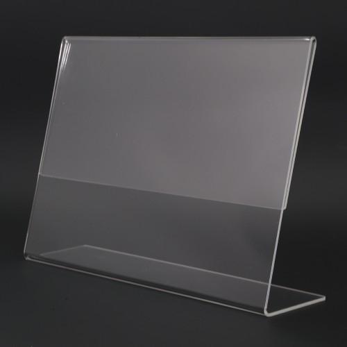Jual Acrylic standing tipe L / A4 Horizontal 29,7x21cm / Acrylic ...