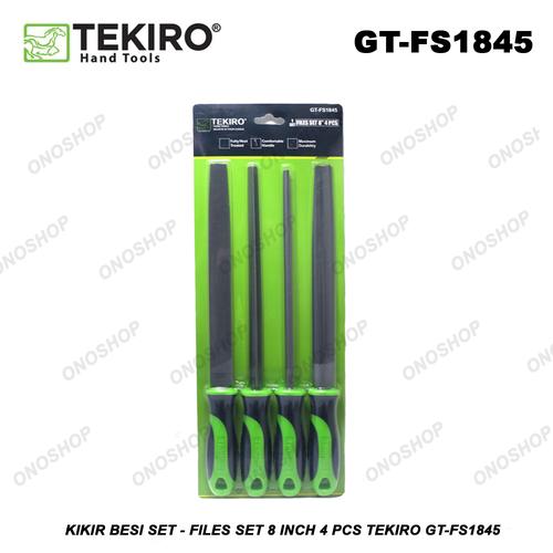 Jual Kikir Besi Set - Files Set 8 Inch 4 Pcs Tekiro GT-FS1845 - Jakarta ...