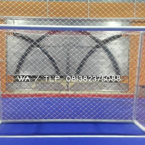 Jual Jaring Gawang mini soccer 5m x 2,2m sudut atas 100cm sudut ...