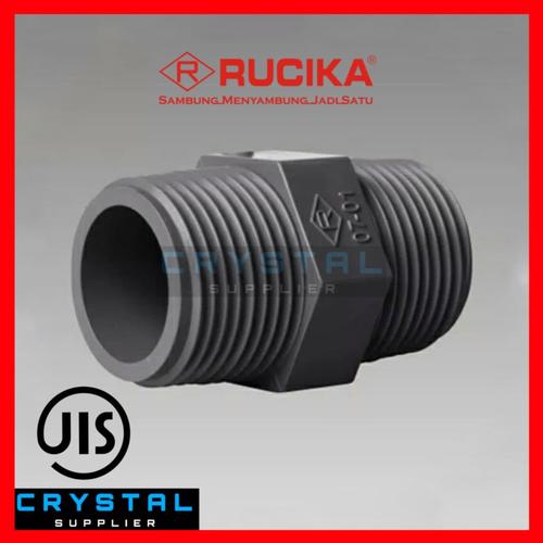 Jual DOUBLE NIPPLE RUCIKA 1" inch AW PVC Dobel Nepel Doble Niple Nepple 1" - Kota Semarang ...