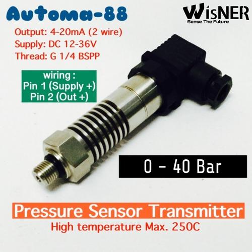Jual High Temperature Pressure Transmitter 0-40Bar 40 Bar 4-20mA Max ...