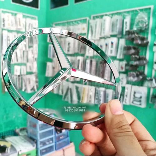 Jual Emblem logo MERCI BRABUS KOMPRESSOR AMG 4MATIC ukuran original ...
