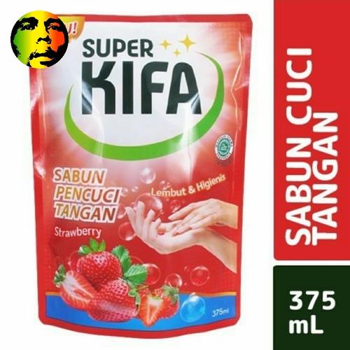 Jual Super kifa sabun pencuci tangan 375ml strawberry Hand Soap - Kota ...