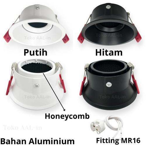 Jual Downlight Pinhole/ Spot light MR16/ Downlight LED/MR16 - Hitam ...