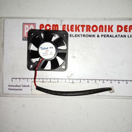 Jual Kipas 12v 5cm x 5cm Brushless Cooling cooler Exhaust DC 12 volt ...