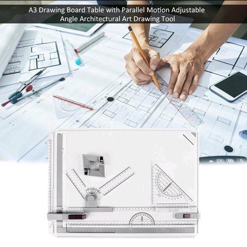 Jual A3 Professional Drawing Board Table Top Architects Technical ...