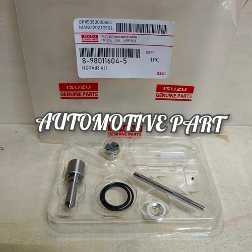 Jual REPAIR KIT NOZZLE VALVE KIT INJECTOR DMAX ISUZU 2.5CC 8-98011604-5 ...