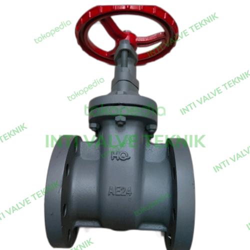 Jual Gate Valve NRS Cast Iron JIS 10K 4 Inchi merk HQ flange - Jakarta ...