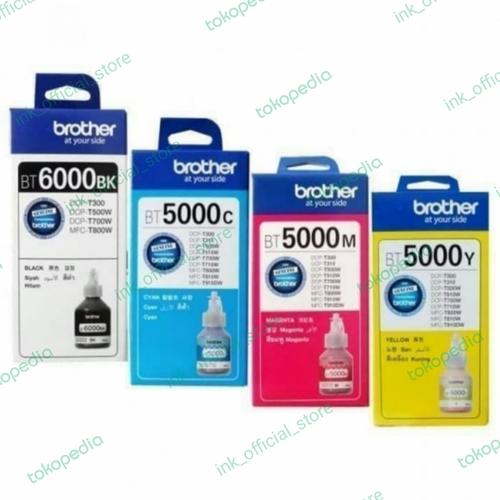Jual Tinta Brother BT6000 BT5000 Original DCP-T300 DCP-T500W DCP-T7002W ...