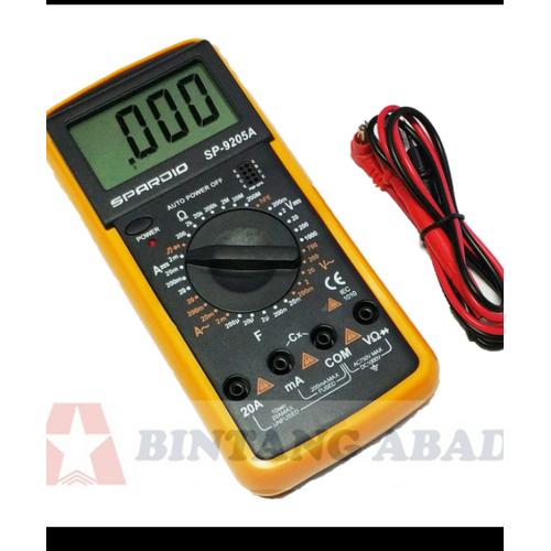 Jual Avo meter avometer multimeter Multitester Digital SP-2905A SPARDIO ...