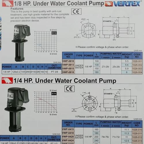 Jual vertex coolant pump vwp 0415 - Kota Surabaya - Vertex indonesia ...
