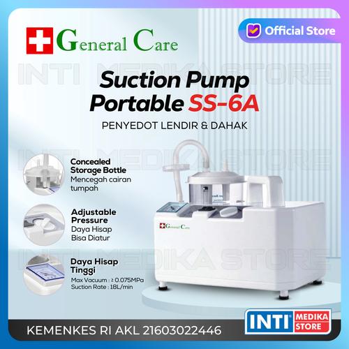 Promo GENERAL CARE - Suction Pump DEWASA Portable SS-6A | Penyedot ...