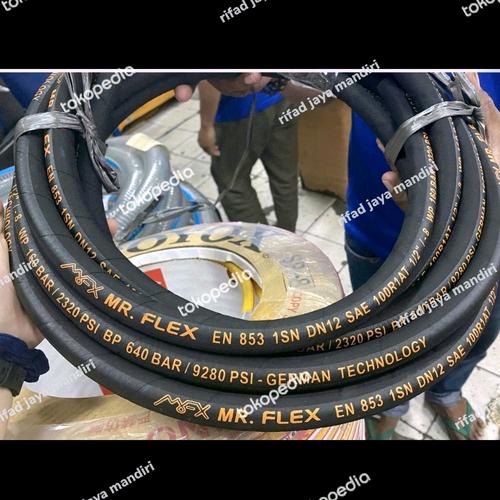 Jual selang hidrolik R1 uk 3/4 Mr Flex panjang 1 meter - Jakarta Barat ...