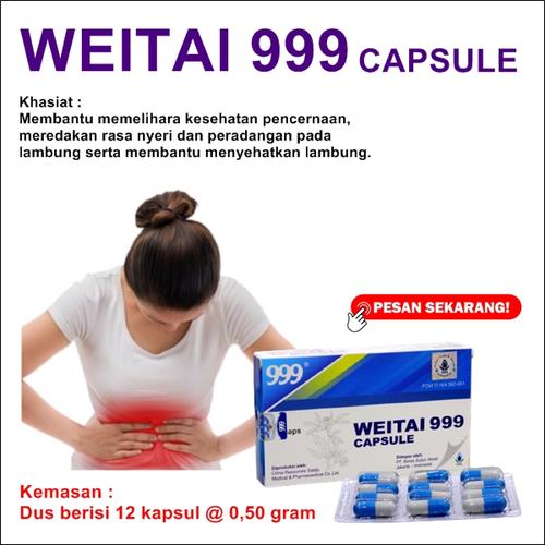Promo Weitai capsule 999 obat lambung obat maag kronis cina nyeri ulu hati - Jakarta Pusat ...