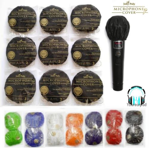 Jual Sarung Cover Mic Microphone / Bahan Kain Merek Jolly Poly Sekali ...