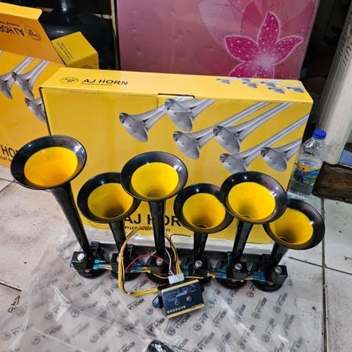 Jual KLAKSON MOBIL BUSS BASURI 6 CORONG 24 VOL REMOTE LISNASUMARNI ...
