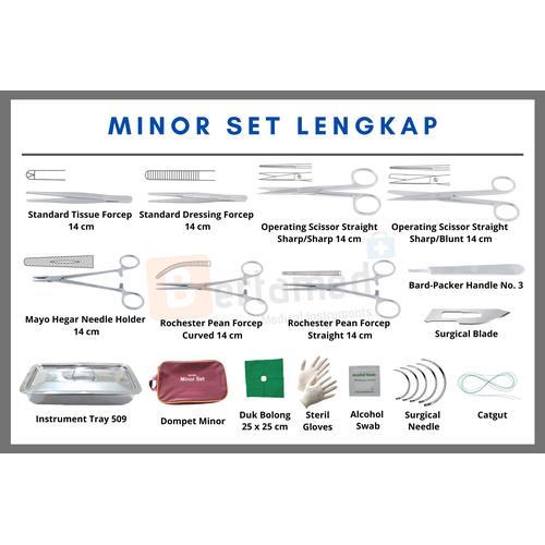 Jual Minor Set Lengkap / Set Bedah Minor Lengkap - +Double Pad - Kota ...