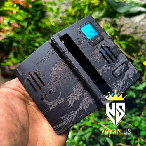 Jual centaurus B80 Panel Acrylic motif wave Japanese black matte - Kota ...